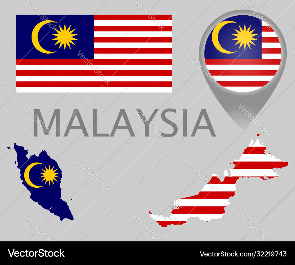 Malaysia Royalty Free Vector Image - VectorStock