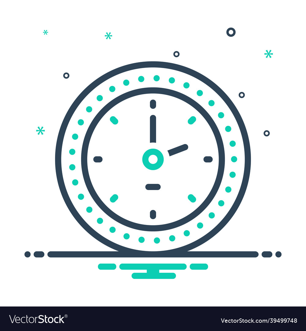 Clock Royalty Free Vector Image - VectorStock