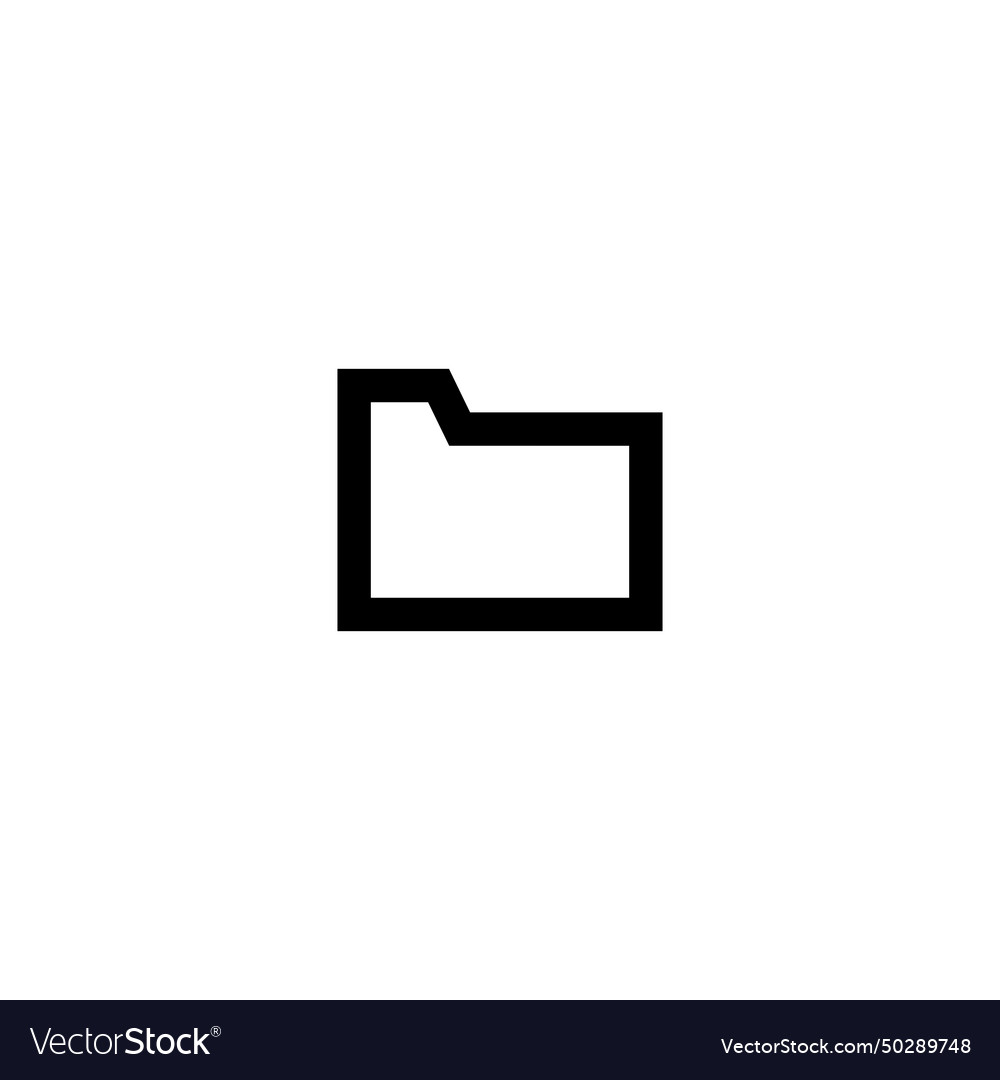 Folder data icon Royalty Free Vector Image - VectorStock
