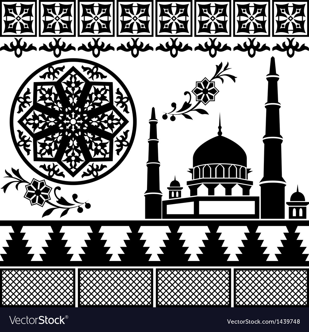 Islamic pattern Royalty Free Vector Image - VectorStock