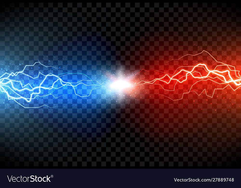 Lightning electric thunder storm light flash Vector Image Lightning electric thunder storm light flash Vector Image