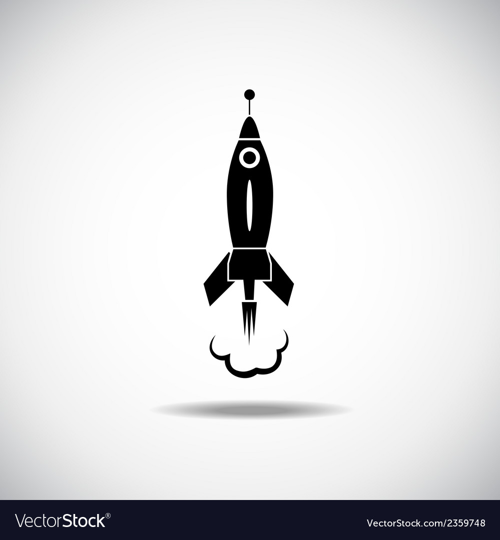 Rocket Royalty Free Vector Image - VectorStock