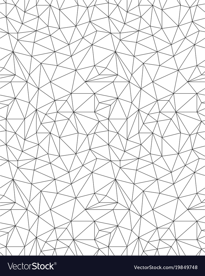 Seamless polygonal pattern Royalty Free Vector Image
