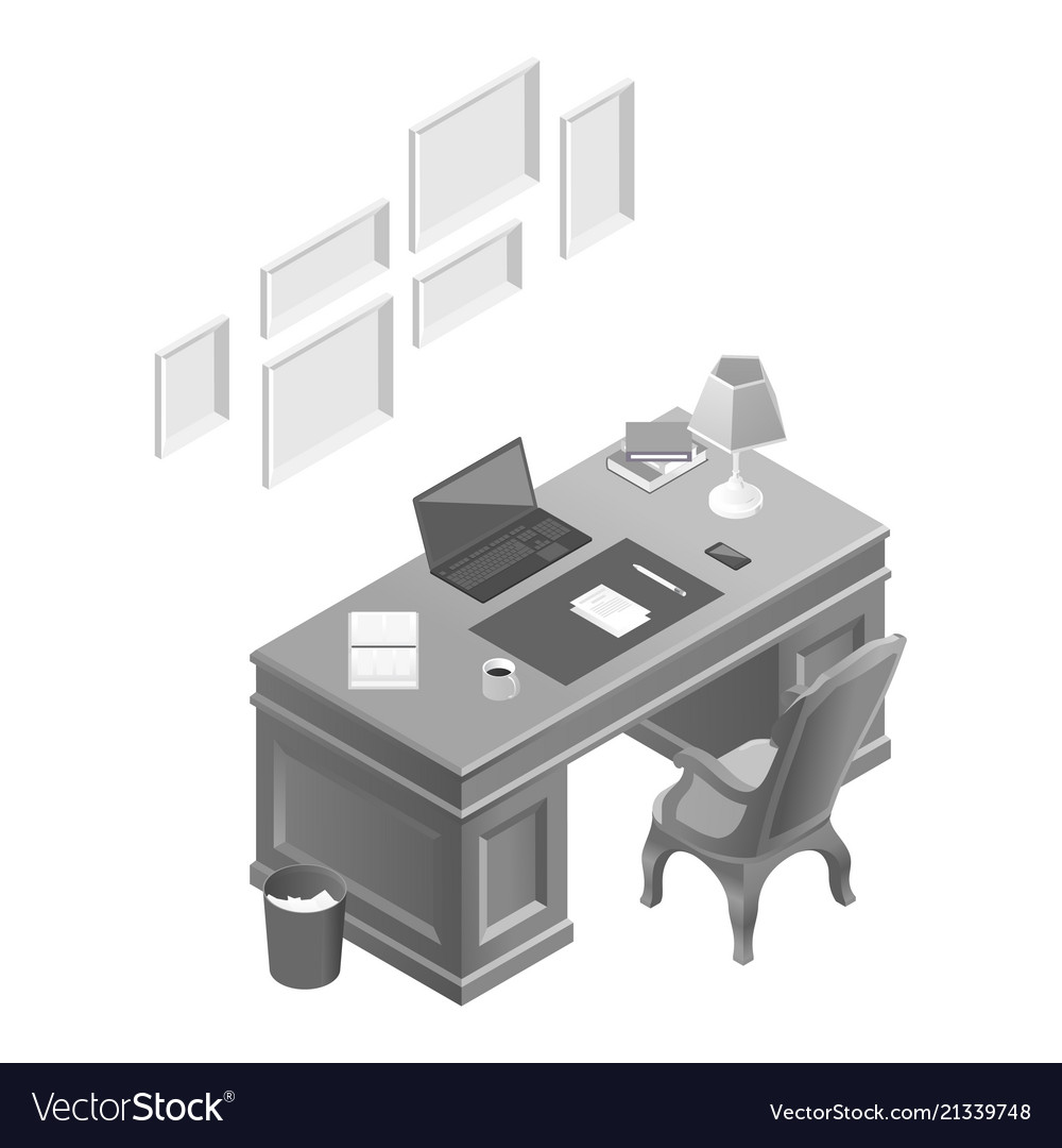 Workplace Royalty Free Vector Image - VectorStock