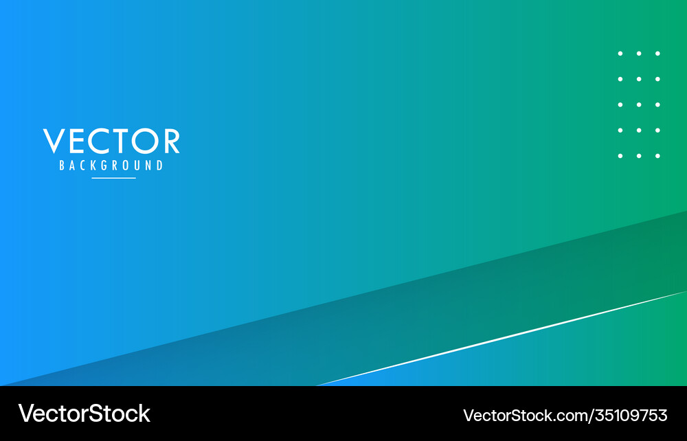 Blue light gradient geometric line shape Vector Image