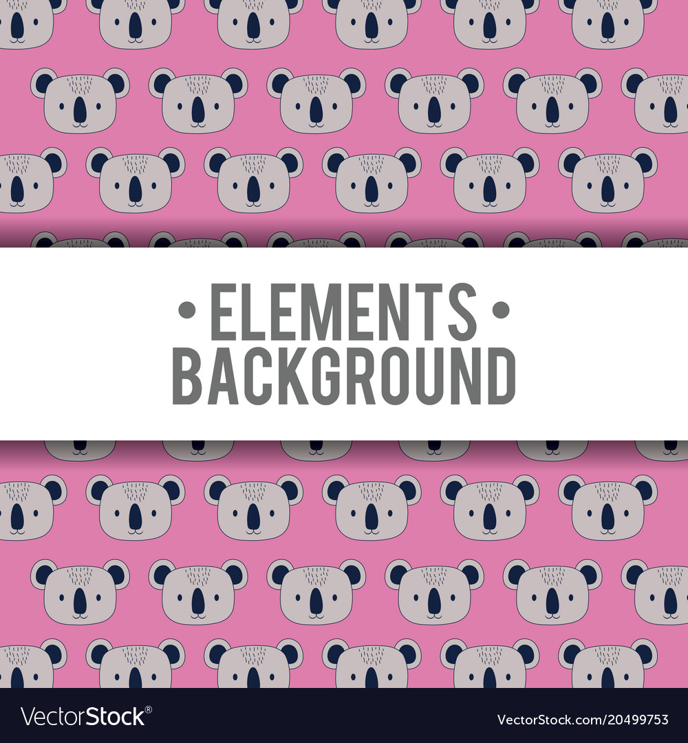 Elements background design Royalty Free Vector Image