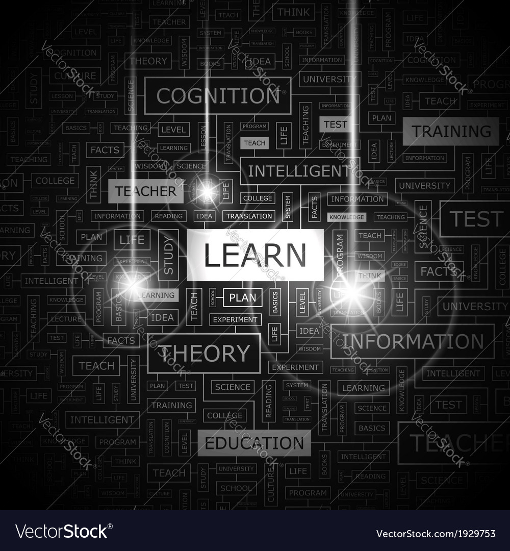 Learn Royalty Free Vector Image - VectorStock
