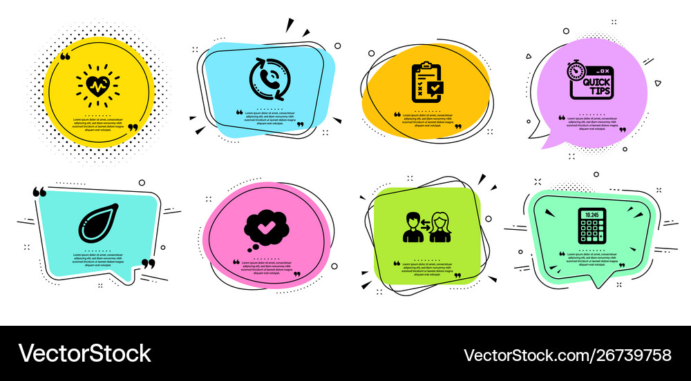 Approved pumpkin seed and people communication Vector Image