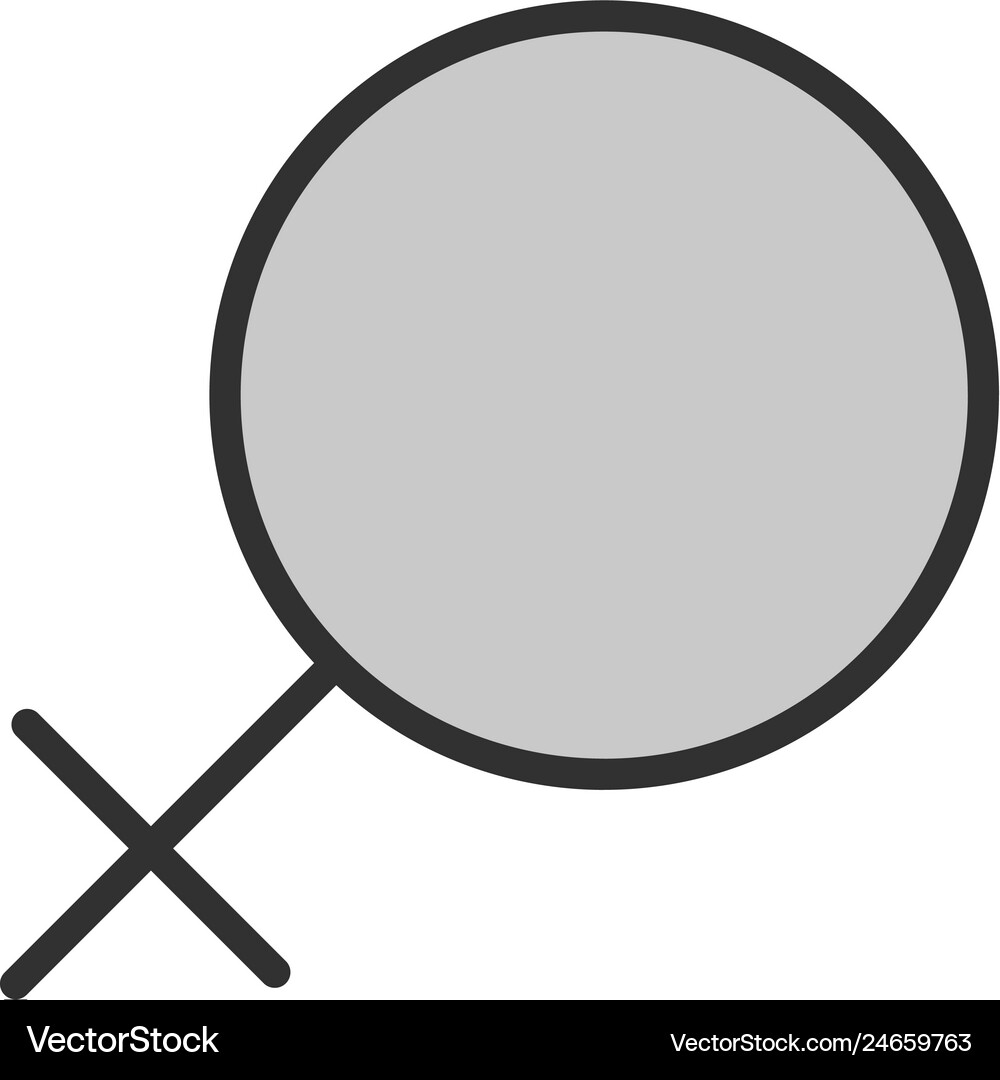 Female sign icon Royalty Free Vector Image - VectorStock