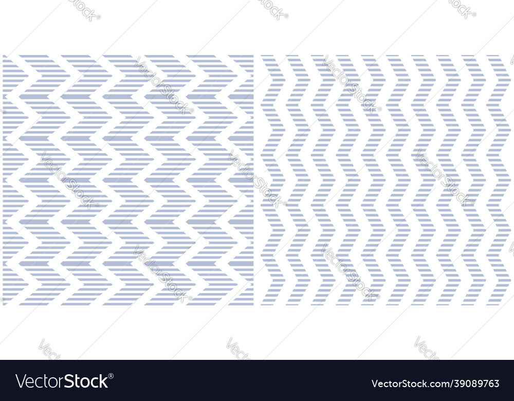 Seamless zig zag patterns Royalty Free Vector Image
