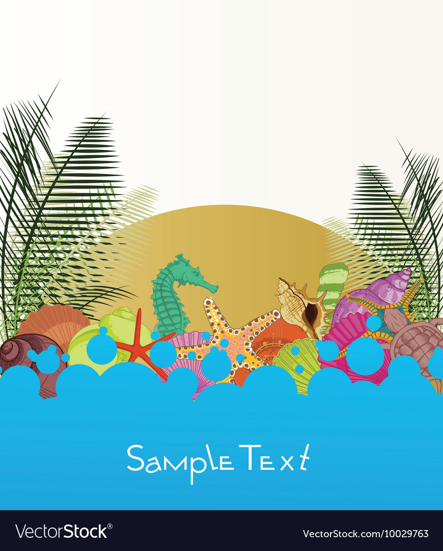 Summer Royalty Free Vector Image - VectorStock