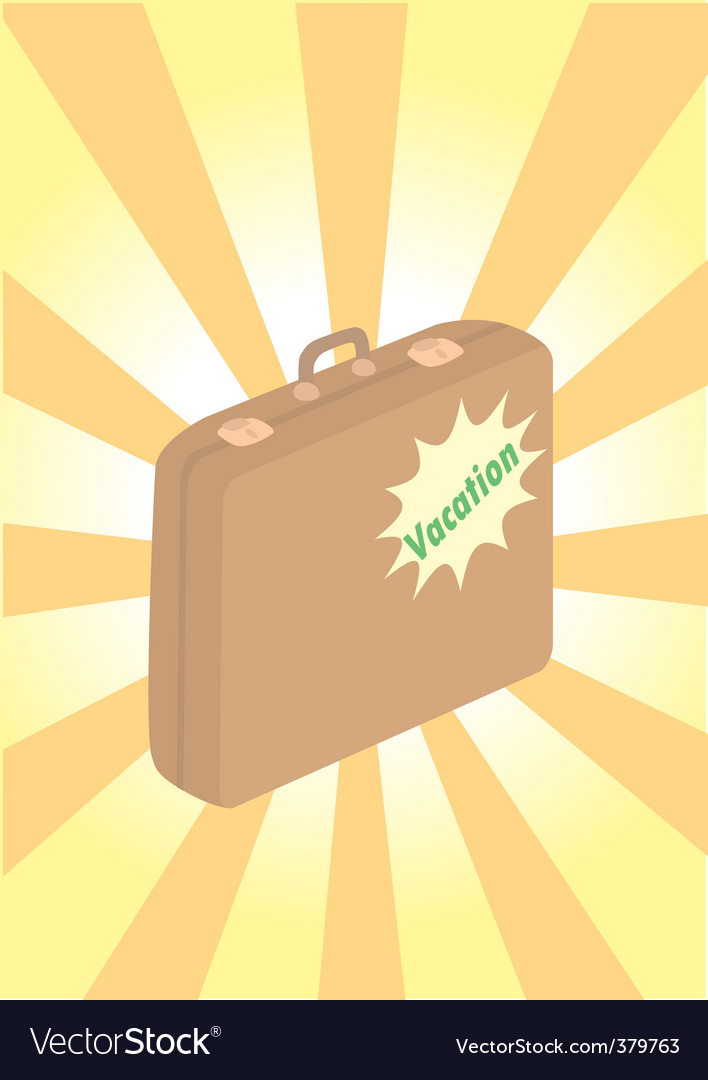 Vacation background Royalty Free Vector Image - VectorStock