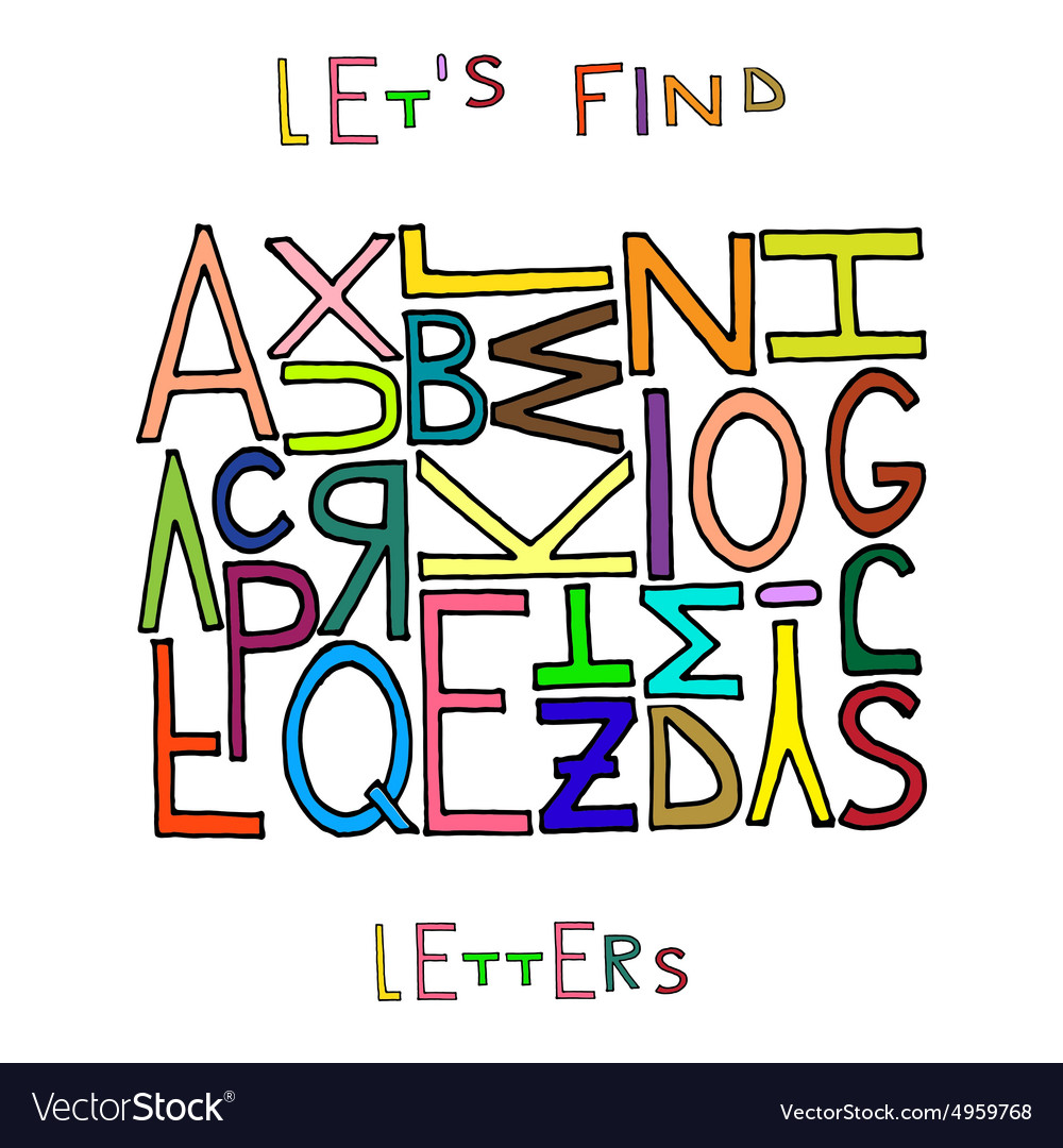 Abc Royalty Free Vector Image - VectorStock