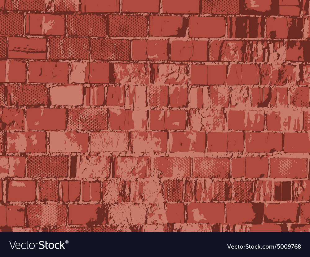 Brick wall Royalty Free Vector Image - VectorStock