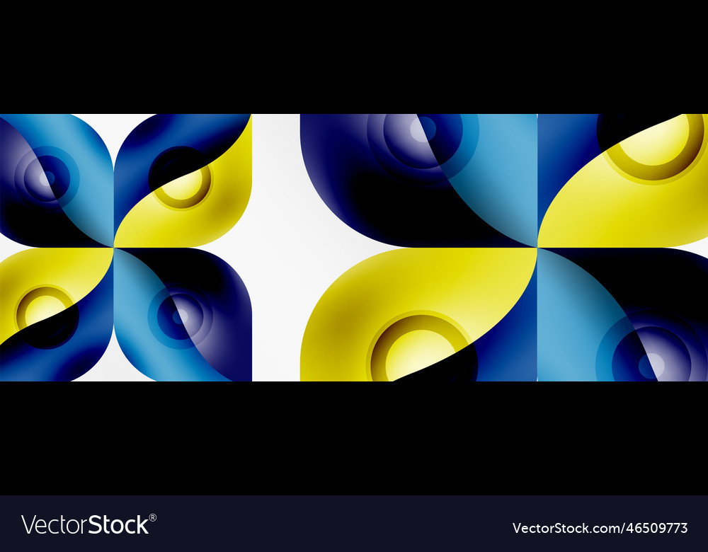 Abstract geometric background techno Royalty Free Vector