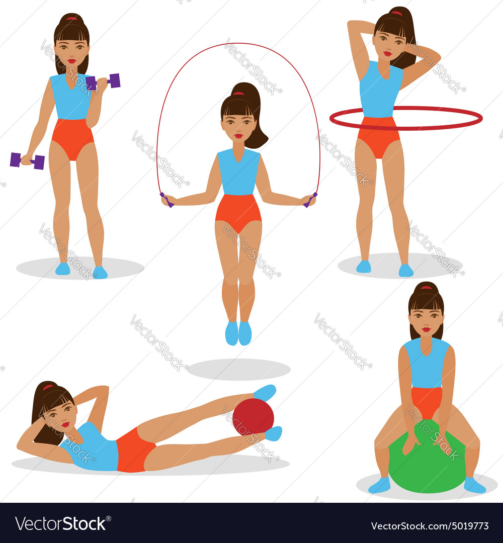 Exercise Royalty Free Vector Image - VectorStock