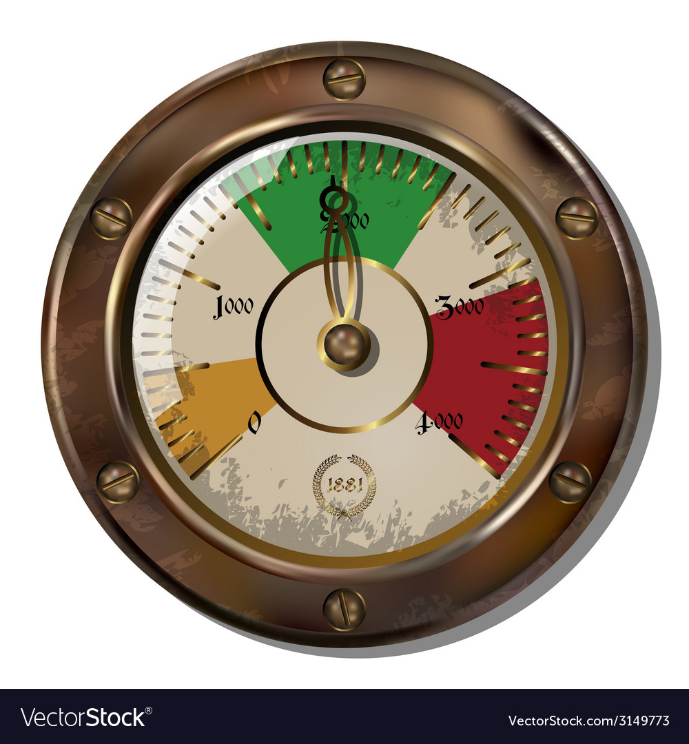 Measuring device Royalty Free Vector Image - VectorStock