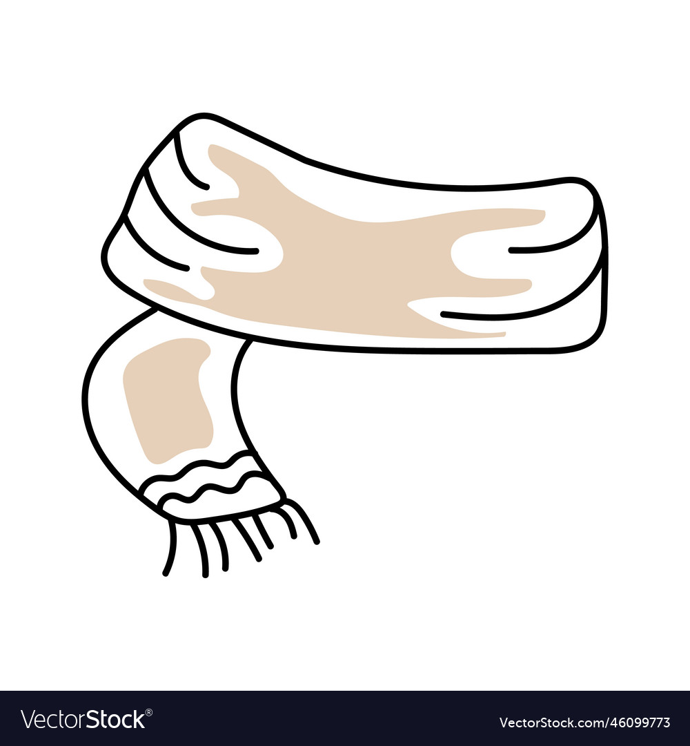 Scarf Royalty Free Vector Image - VectorStock