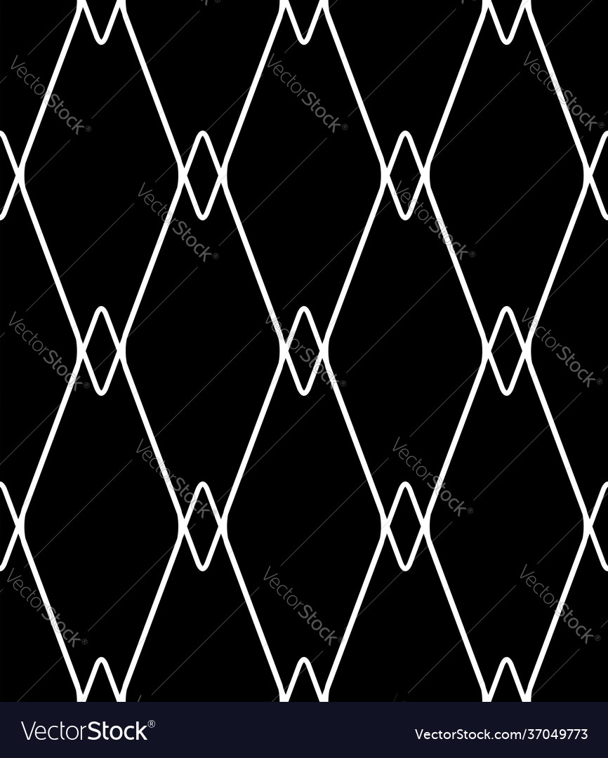 Seamless diamonds pattern Royalty Free Vector Image