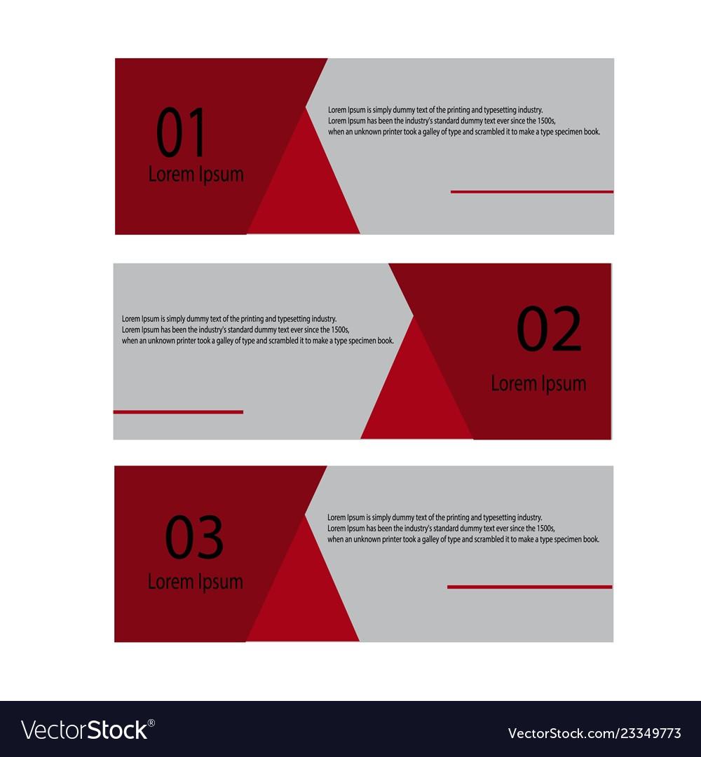 Set of abstract design templates Royalty Free Vector Image