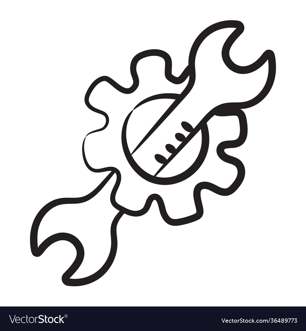 Setting tool Royalty Free Vector Image - VectorStock