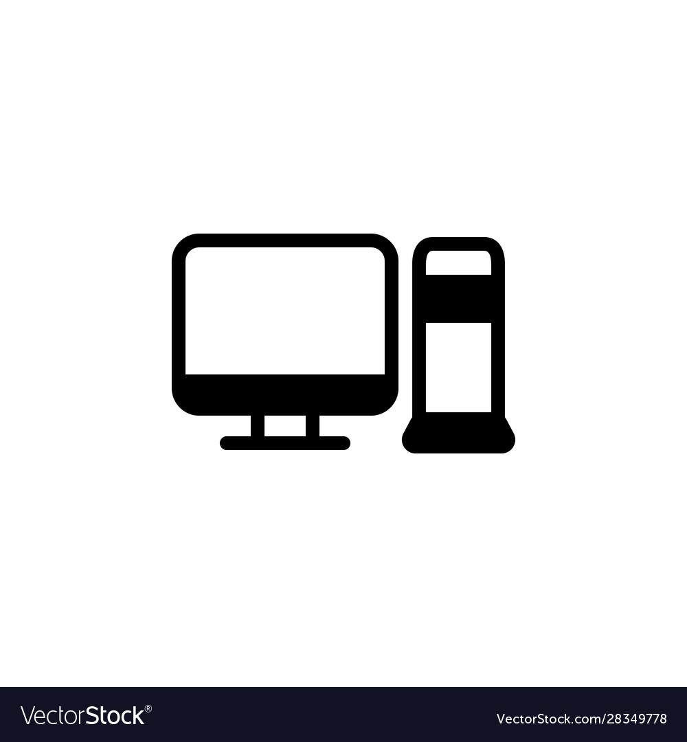 Computer Royalty Free Vector Image - VectorStock