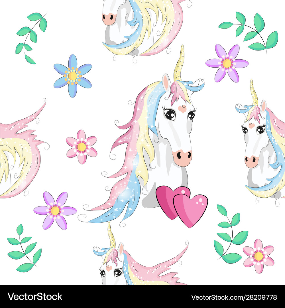 Seamless pattern with trendy cartoon patches Vector Image