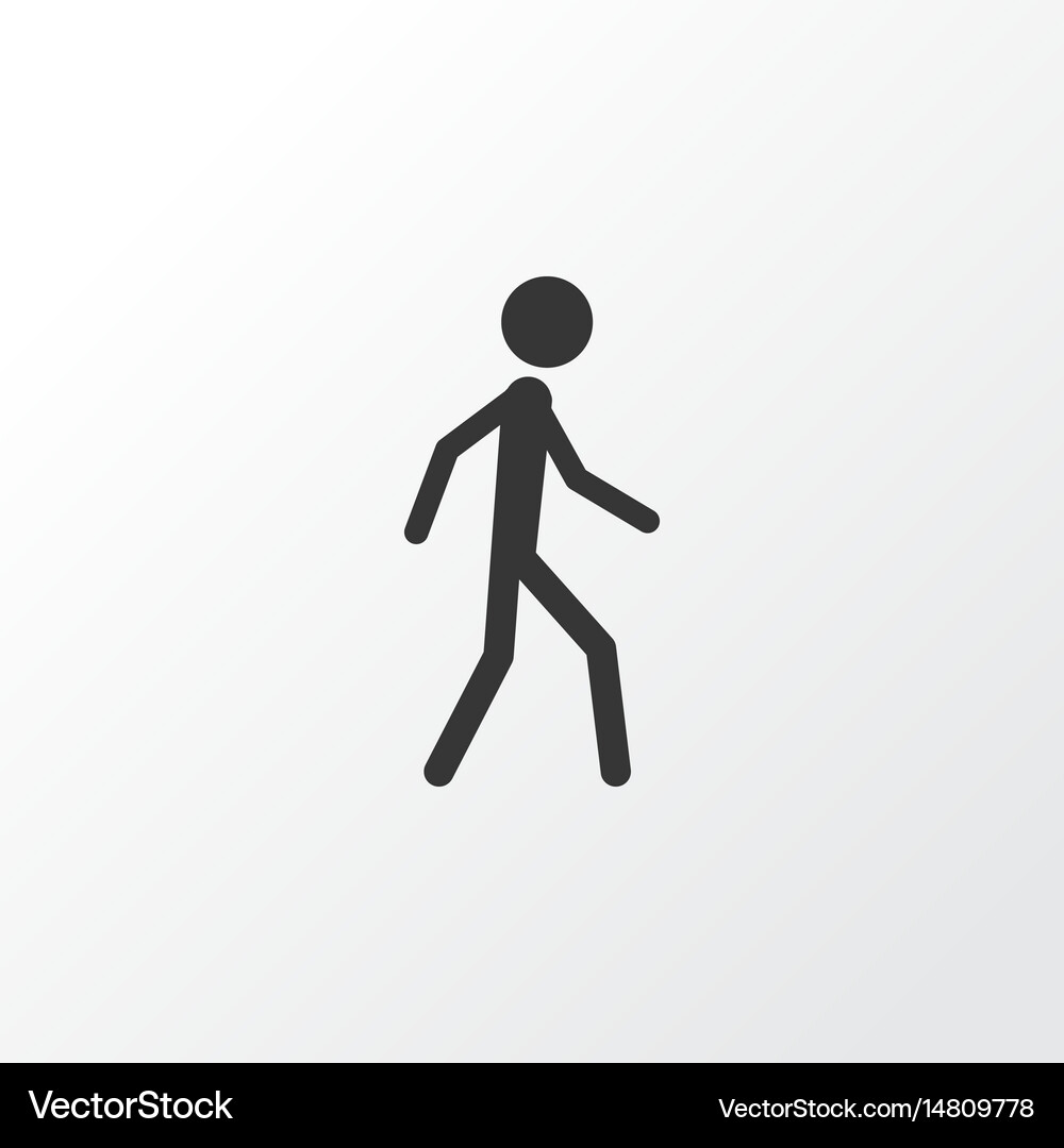 Walking icon symbol premium quality isolated Vector Image