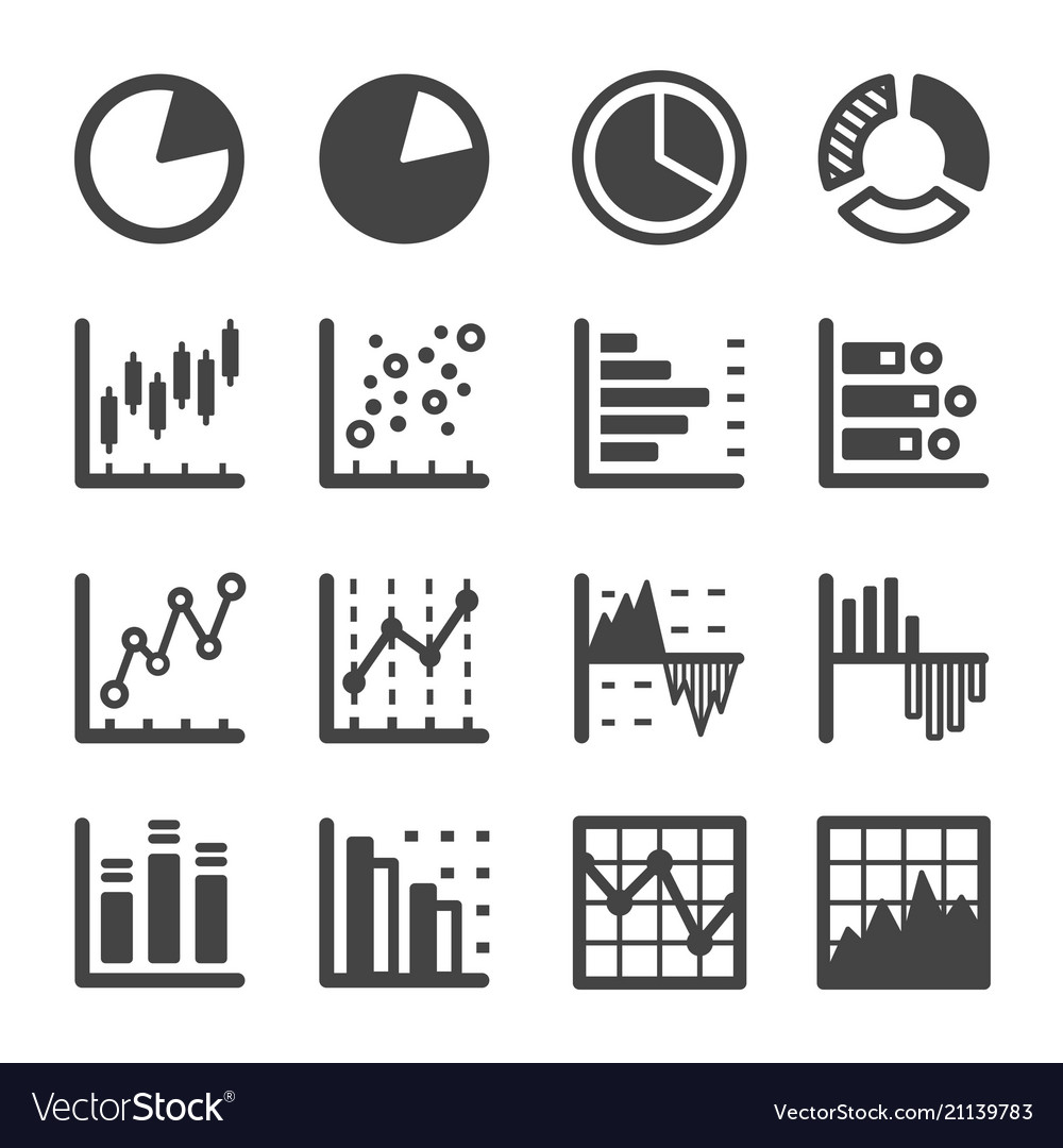Graph icon Royalty Free Vector Image - VectorStock