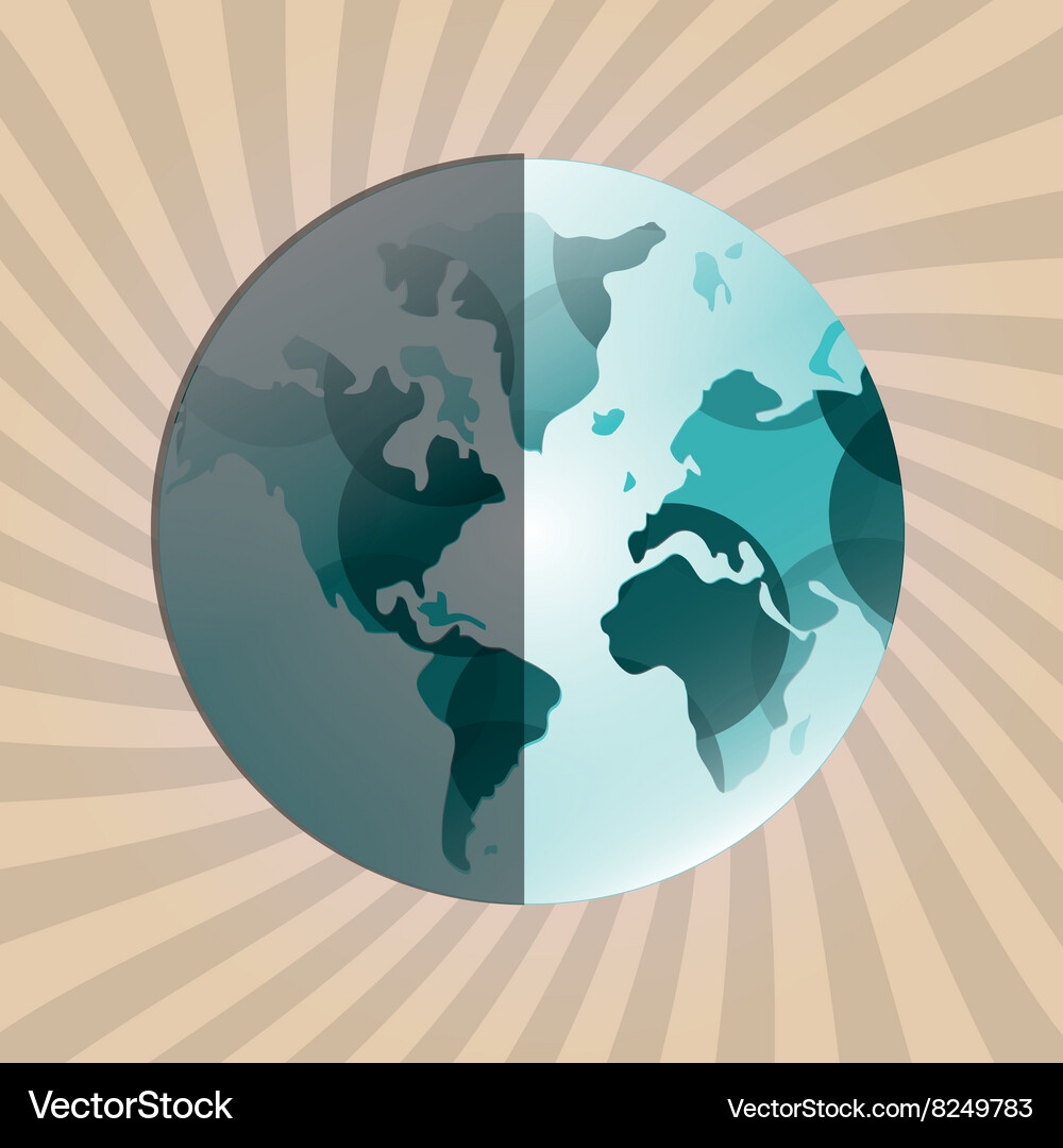 Planet design Royalty Free Vector Image - VectorStock