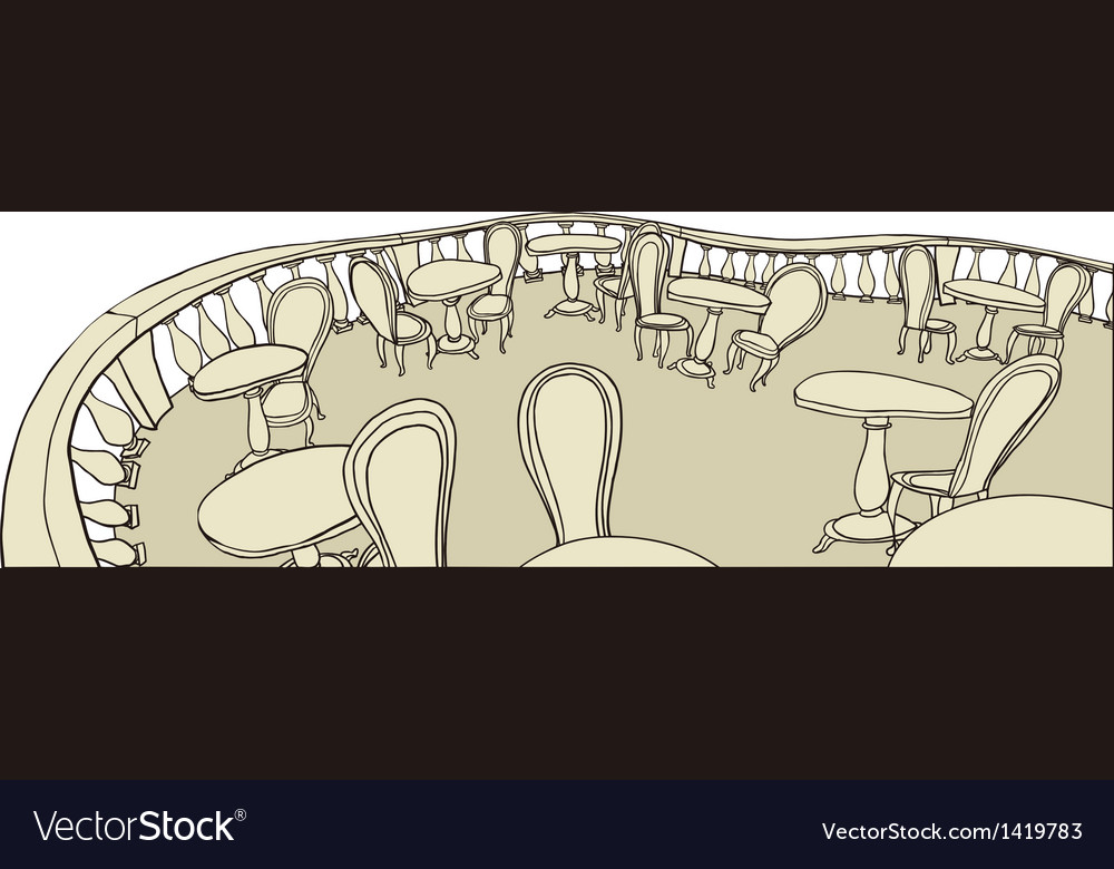 Restaurant background Royalty Free Vector Image