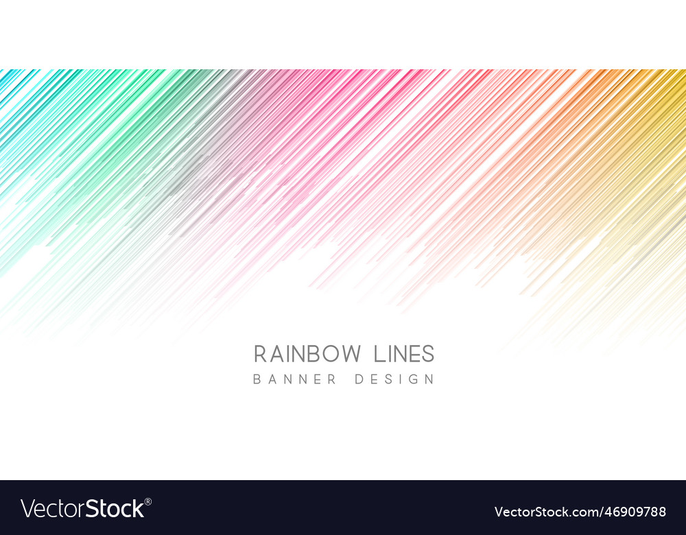 Colourful banner design Royalty Free Vector Image