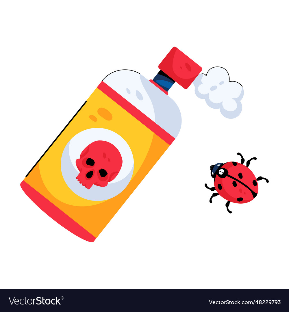 Bug spray Royalty Free Vector Image - VectorStock