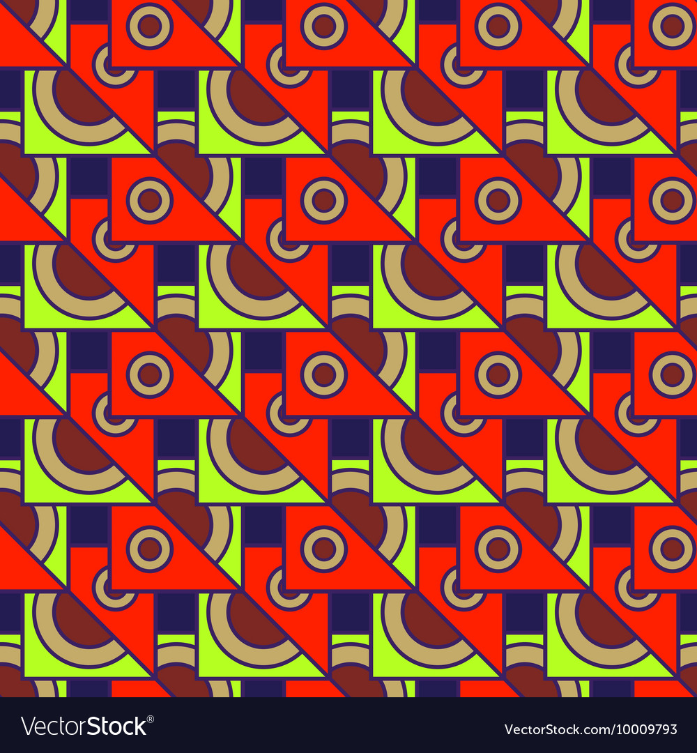 Multicolored geometric seamless pattern Royalty Free Vector Multicolored geometric seamless pattern Royalty Free Vector