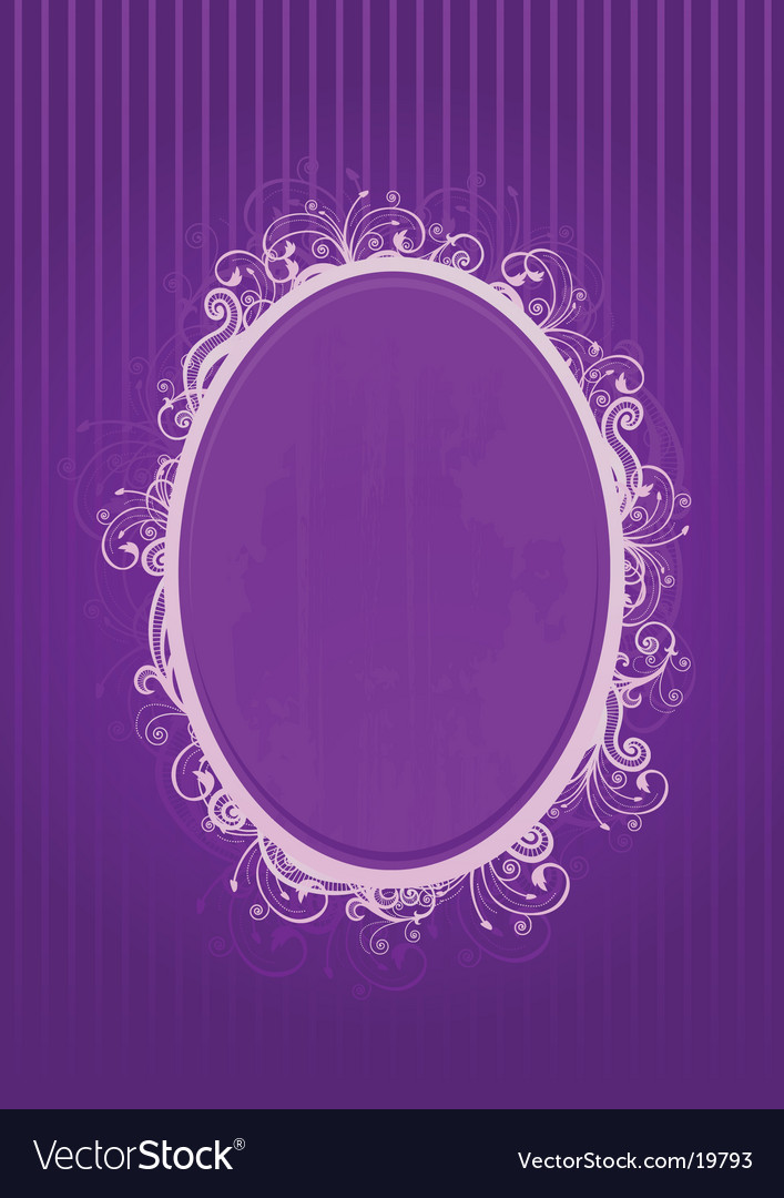 Violet frame Royalty Free Vector Image - VectorStock