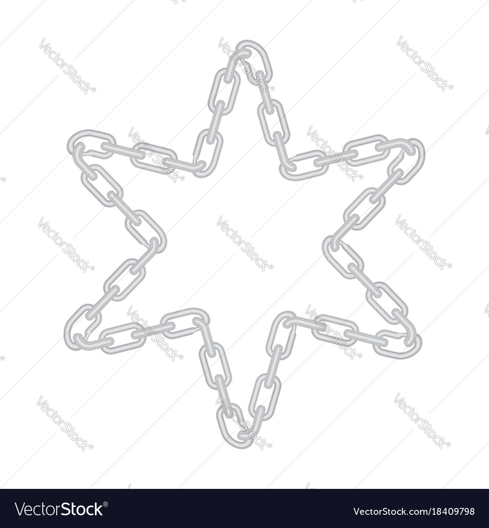 Chain frame Royalty Free Vector Image - VectorStock