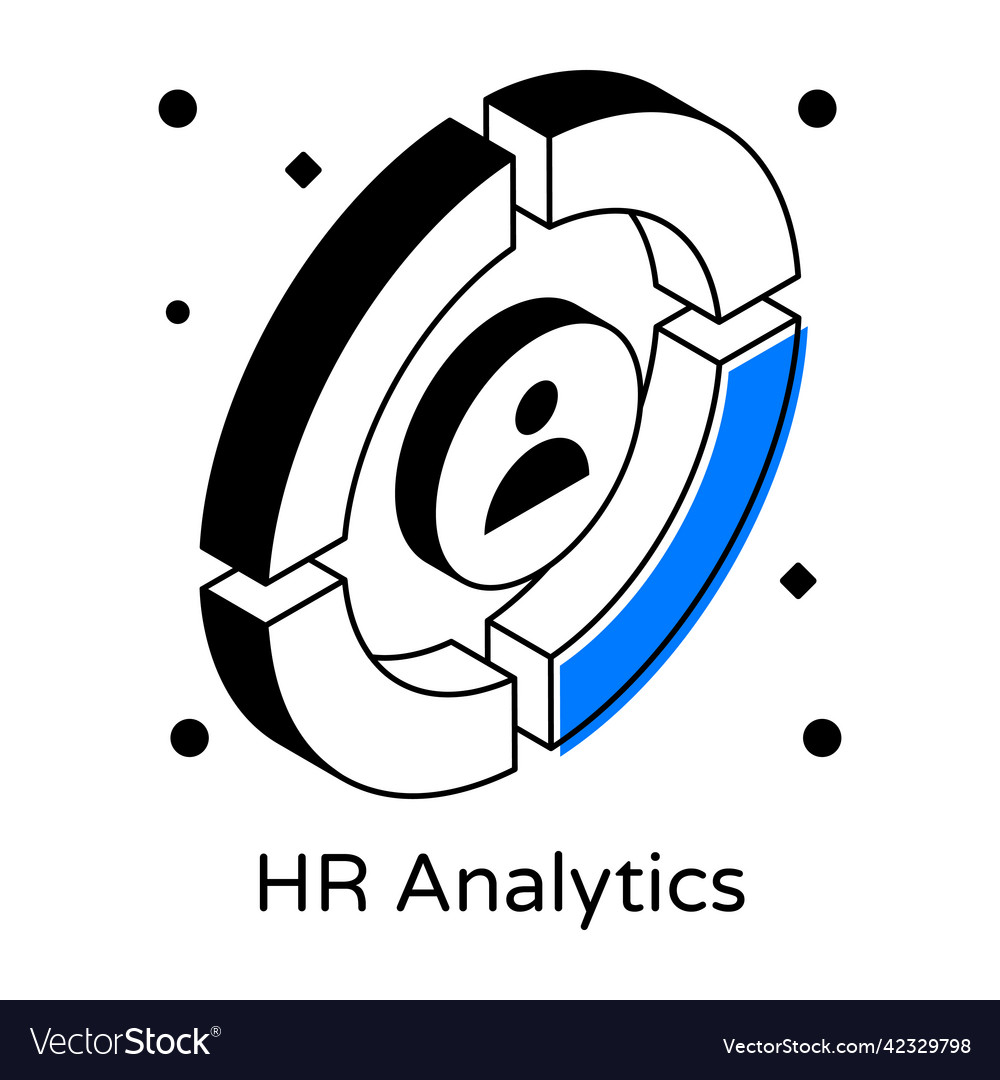 Hr analytics Royalty Free Vector Image - VectorStock