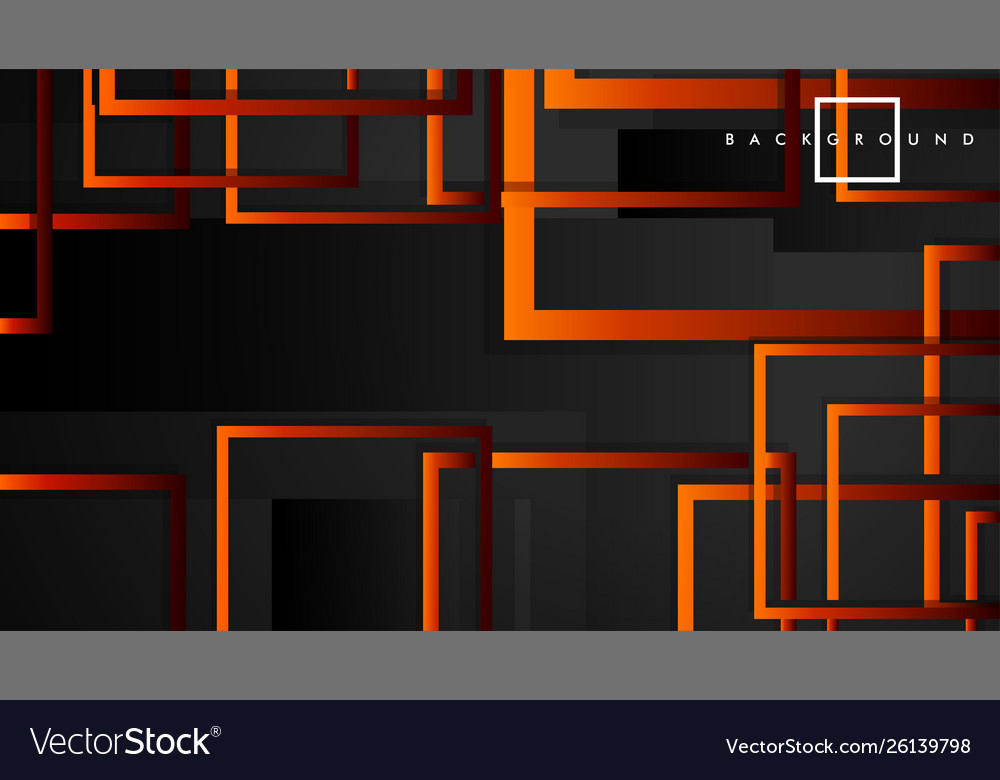 Modern abstract squares backgrounds with a black Vector Image