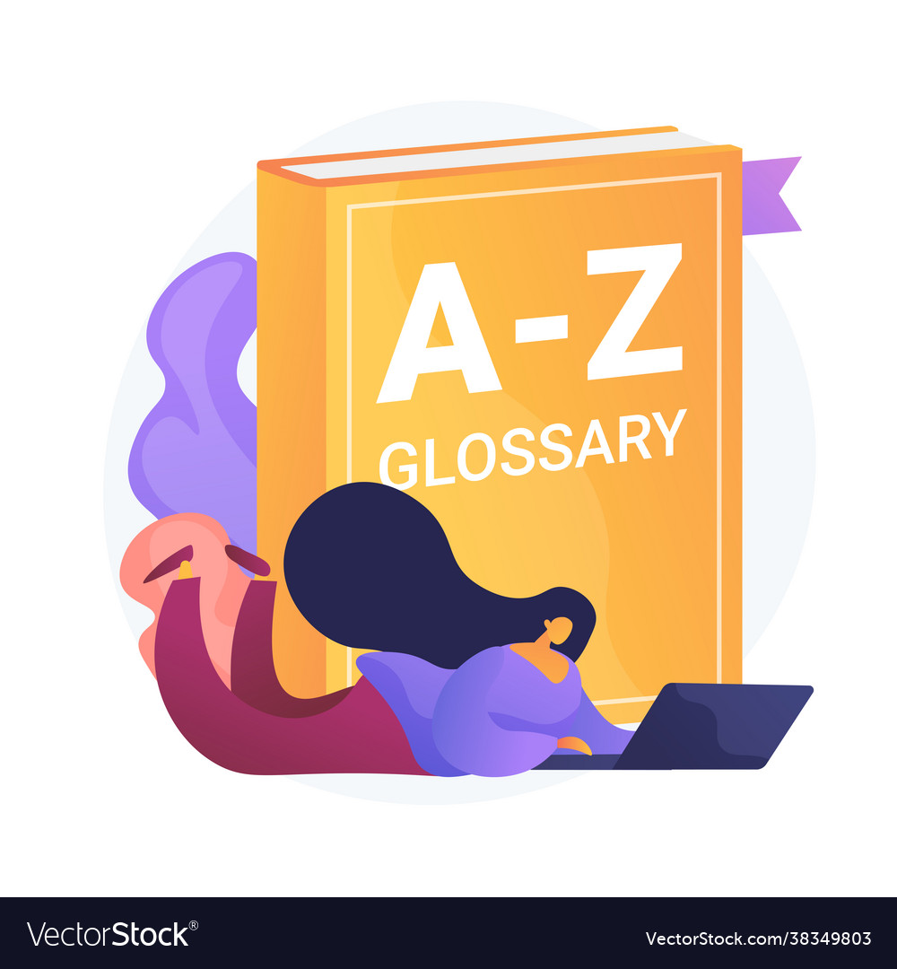 English language studying concept metaphor Vector Image