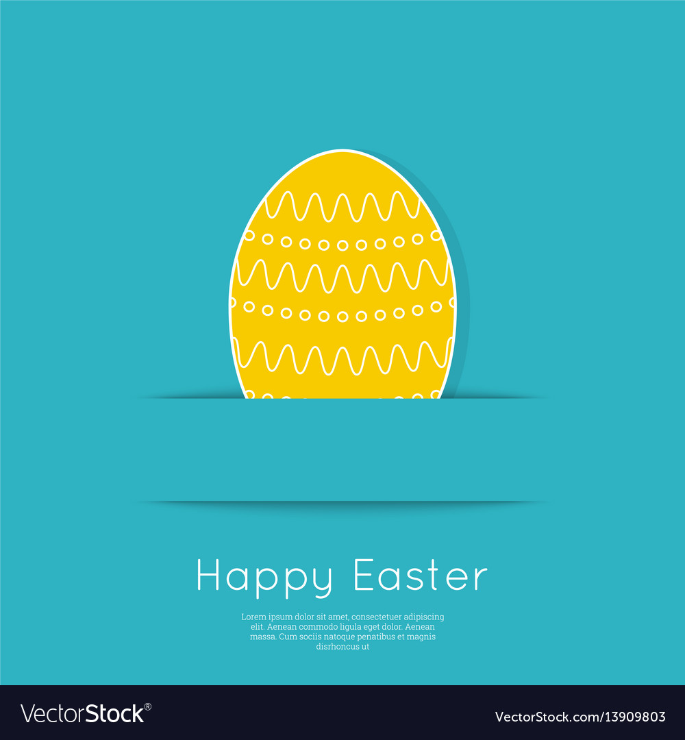 Set easter eggs with stripes polka dot Royalty Free Vector