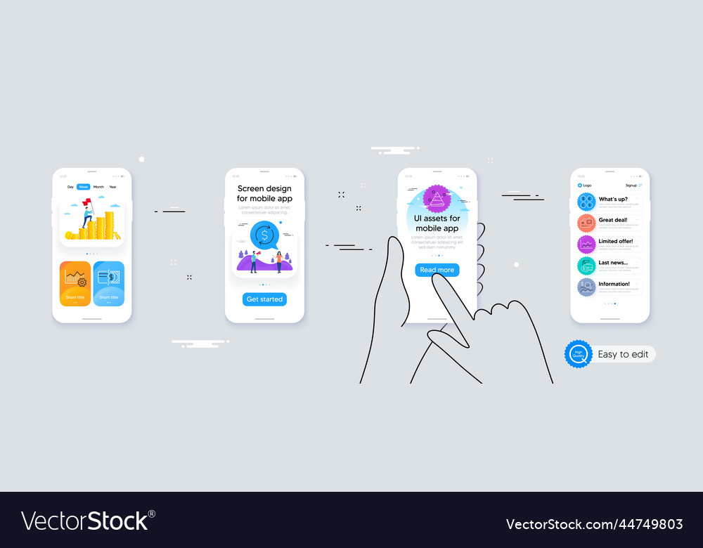 Set of operational excellence payment methods Vector Image Set of operational excellence payment methods Vector Image