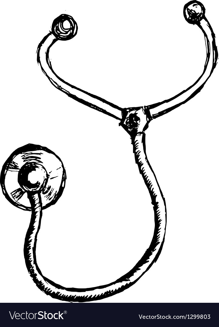 Stethoscope Royalty Free Vector Image Vectorstock