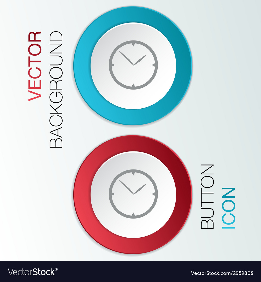 Clock Royalty Free Vector Image - VectorStock