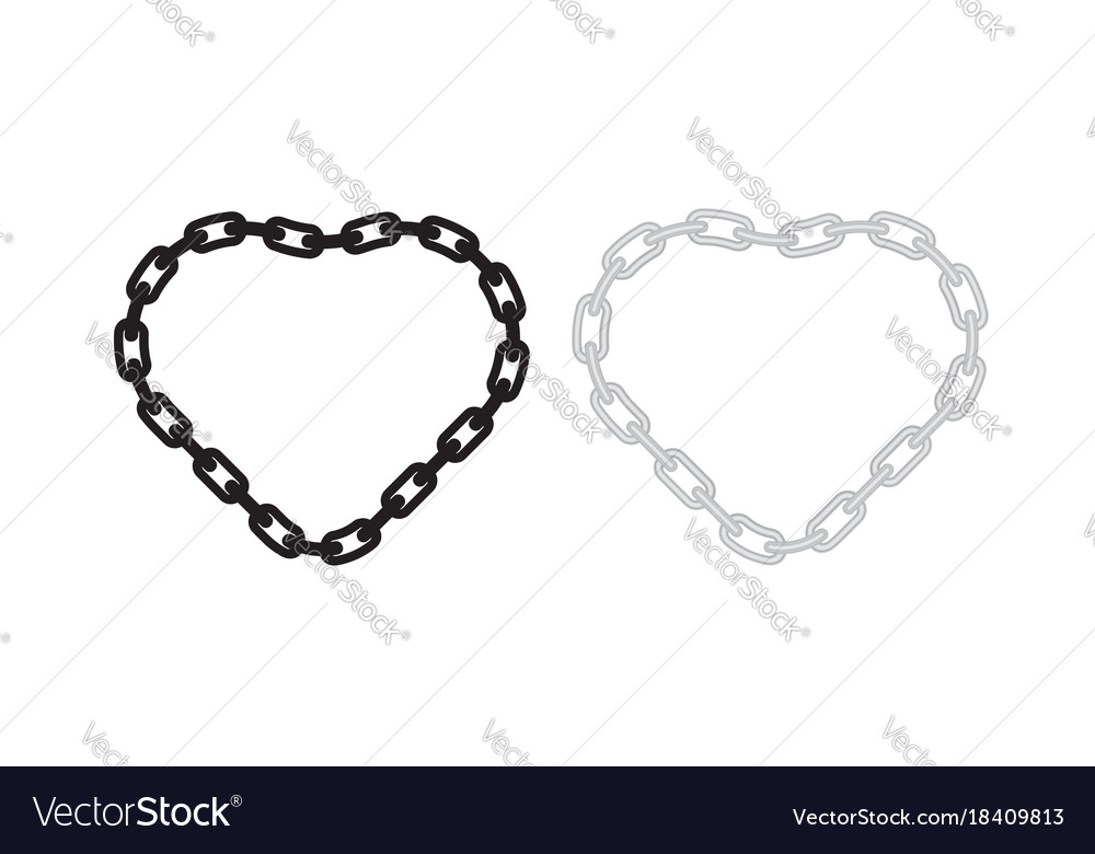 Chain frame Royalty Free Vector Image - VectorStock