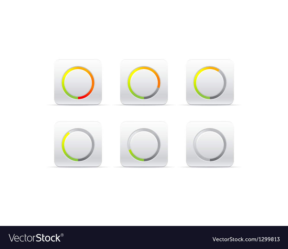 Circular progress bar Royalty Free Vector Image Circular progress bar Royalty Free Vector Image