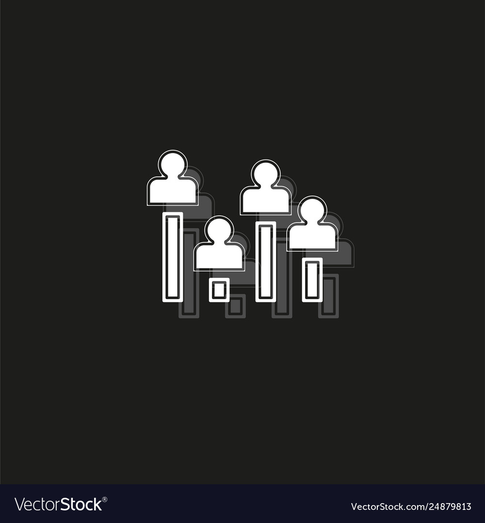 Exit poll concept icon simple element poll Vector Image