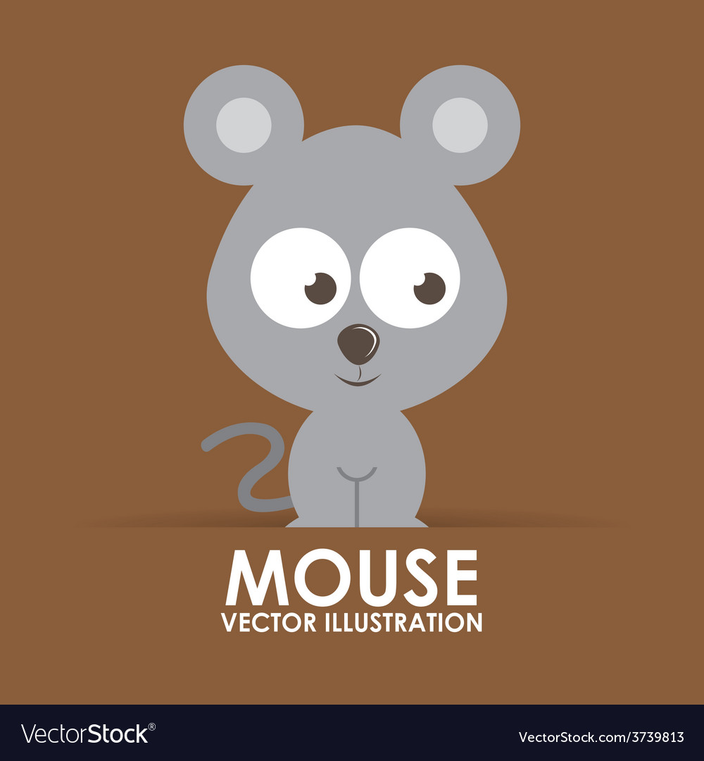 Mouse cute Royalty Free Vector Image - VectorStock