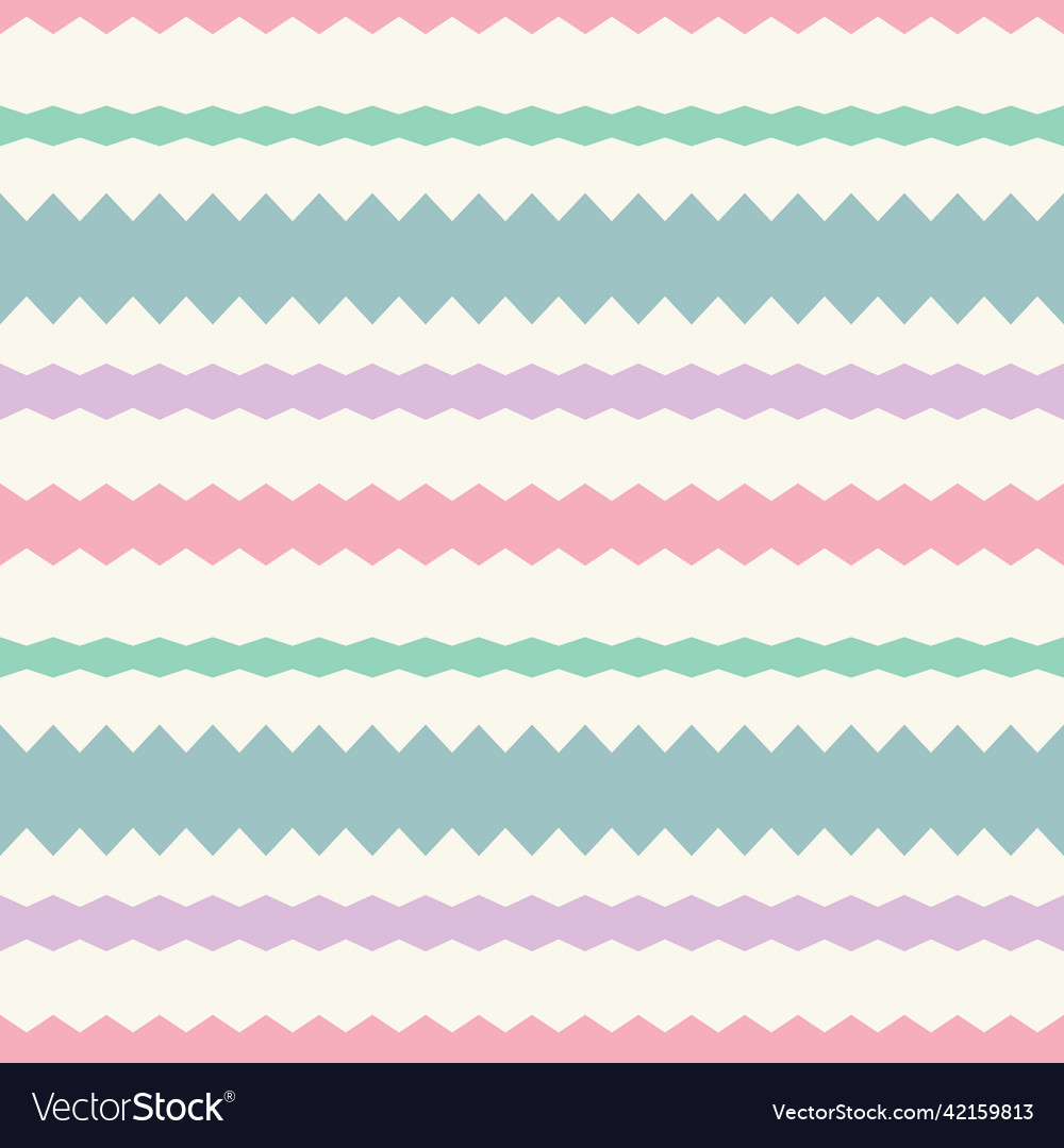 Retro horizontal stripes geometric pattern Vector Image
