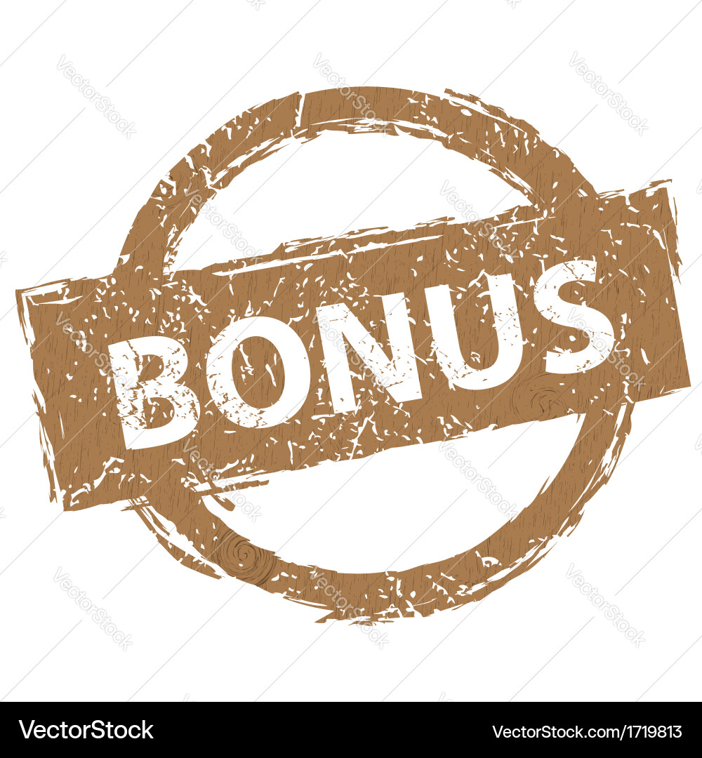 Wood grunge rubber stamp Royalty Free Vector Image