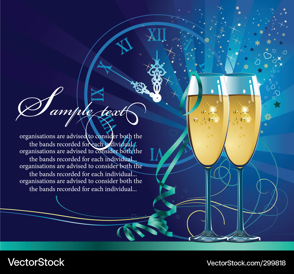 New year Royalty Free Vector Image - VectorStock